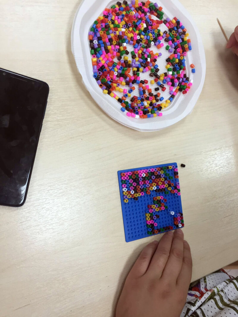 Δημιουργική Απασχόληση με χάντρες Pyssla - ΑΜΚΕ ΙΑΣΙΣ