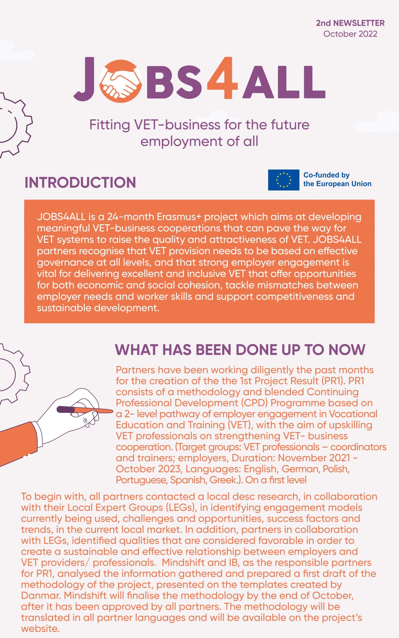 JOBS4ALL project: 2nd newsletter! - ΑΜΚΕ ΙΑΣΙΣ